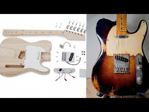 Style Telecaster kit relic tobacco burst | Reverb