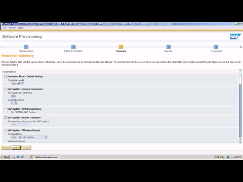 SAP ECC6.0 SR3 Installation with Oracle 10 2 on Windows Server 2008