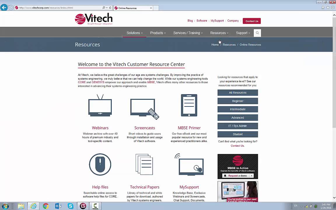 Getting Started with GENESYS: Resource Overview