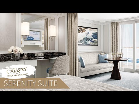Regent Seven Seas Grandeur | Serenity Suite Full Walkthrough Tour & Review | 4K