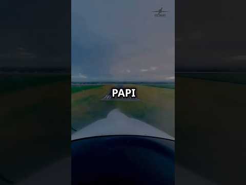 PAPI lights explained in 30 seconds✈️ #papilights #lights #aviationlovers #avgeek #pilot #shortsfeed