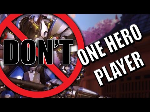 DON'T BE A ONE HERO PLAYER - COMPETITIVE OVERWATCH