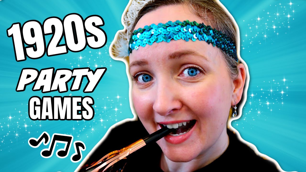 New Year Party Games for Kids (Roaring 1920s Theme)
