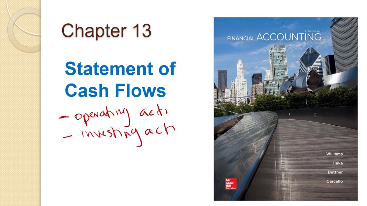 Financial Accounting (Chapter  13): Statement of Cash Flows