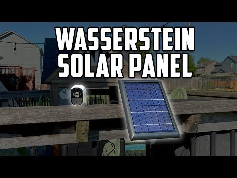 Wasserstein Solar Panel for Arlo Pro/2/Go Review
