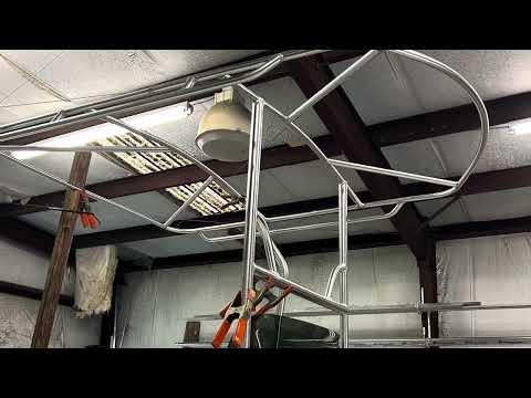 Coastal Aluminum Designs: 5’x7’ K-top install for Majek boat Rockport, TX