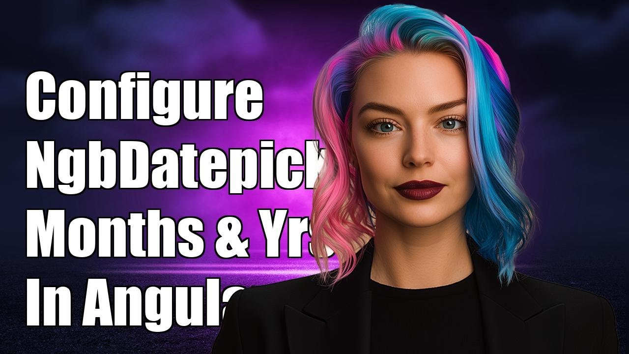 How to Configure NgbDatepicker to Show Only Months and Years in Angular