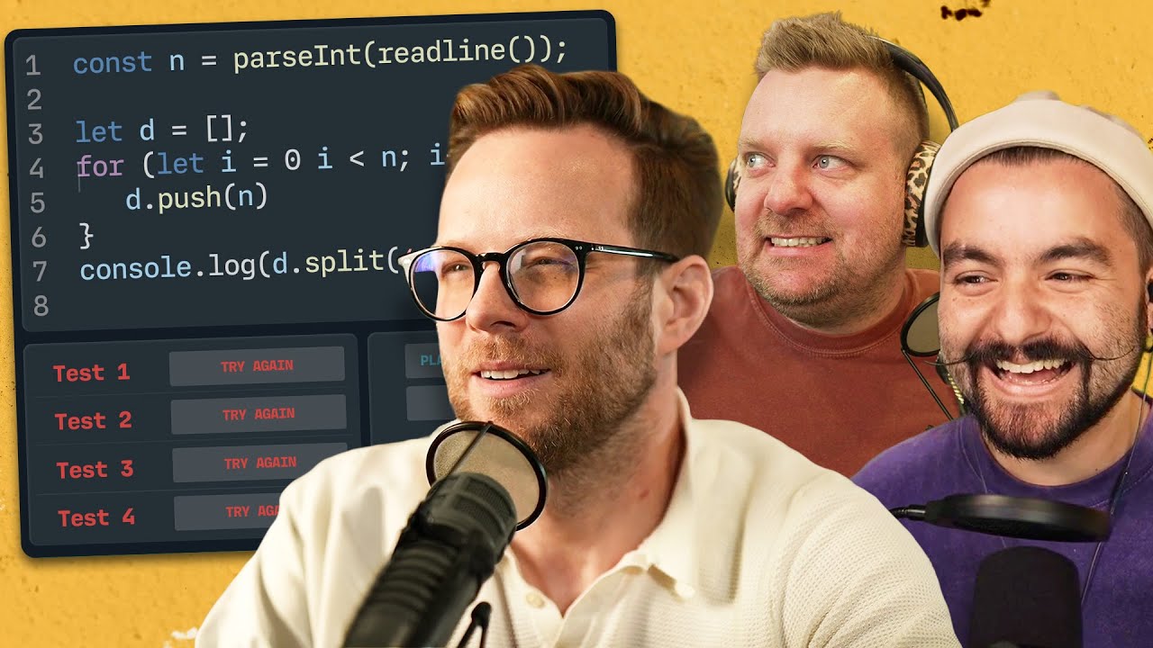 We Tried Clash of Code… in Reverse Mode! (JavaScript Challenge)