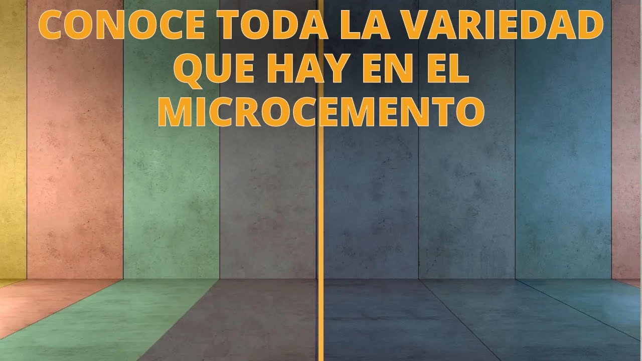 Colores y Texturas del Microcemento: La Opción con más Versatilidad | Qué Opciones Existen