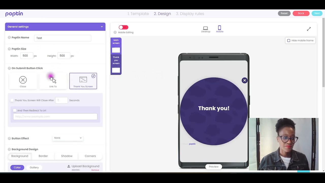 Problem and Solution Series:  Creating a Popup with Poptin
