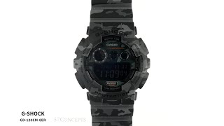 Casio G-Shock GD-120CM-8ER - Watch • Watchard.com