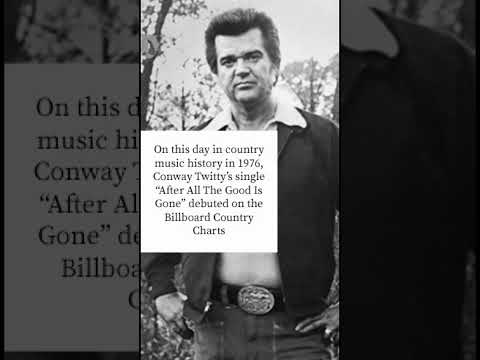 On this day in country music history in 1976 Conway Twitty hit the charts #countrymusic #70smusic