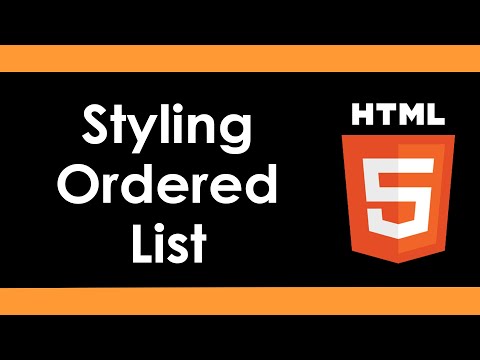 Ordered List in a Webpage - Access 2 Learn