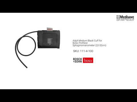 Adult Medium Black Cuff for BoSo Profitest Sphygmomanometer 22 32cm 111 4 100