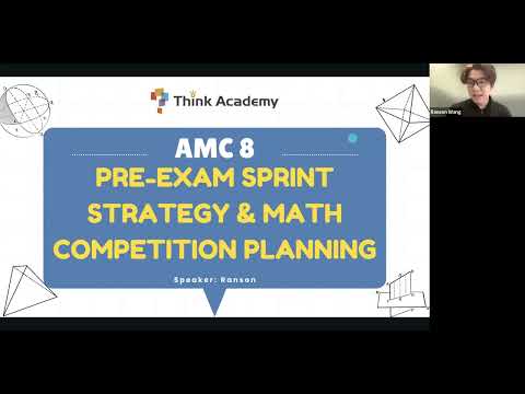 2025 AMC 8 Pre-Exam Sprint Strategy & Math Competition Planning