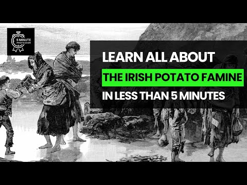 Learn all about The Irish Potato Famine (1845-1852) in LESS THAN 5 minutes - History and Disaster