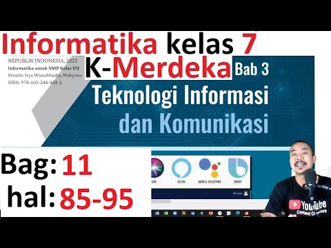 informatika kelas 7 bab 4 sistem komputer kurikuum Merdeka bagian 11 hal 87 94
