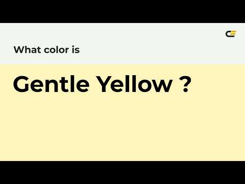 What color is Gentle Yellow ? #fff5be hex color - Yellow color - Warm color fff5be