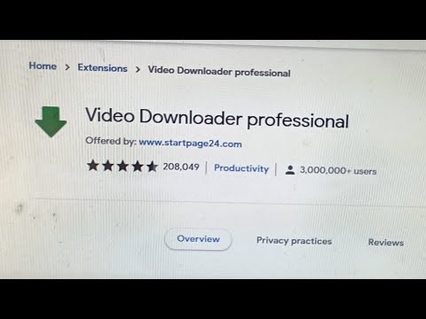 Best Chrome extension video downloader professional??
