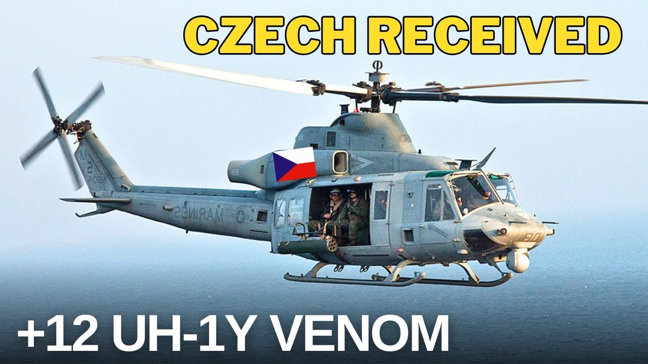 Czech Republic RECEIVED two new UH-1Y Venom helicopters