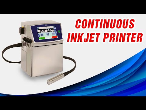Industrial Continuous Inkjet Printer