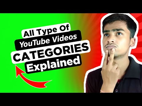 All Type Of YouTube Videos Category (Explained) | How To Find YouTube Videos Category