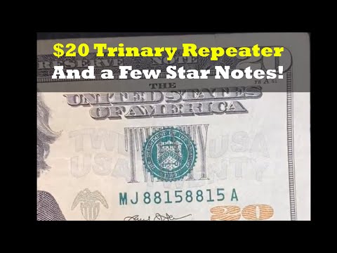$20 Trinary Repeater and a couple of Star Notes #Shorts