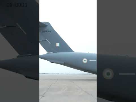 #OperationSindhu | 165 Indian evacuees onboard IAF C-17 flight from Israel have landed in Delhi