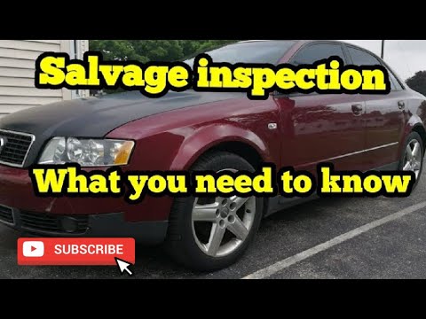 Salvage Inspection, how hard is it?