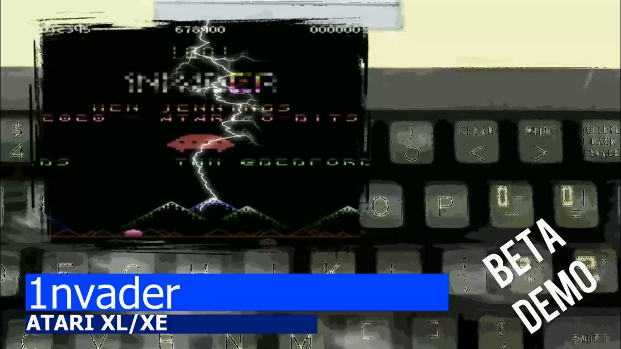 Atari XL/XE -=1nvader=- beta demo