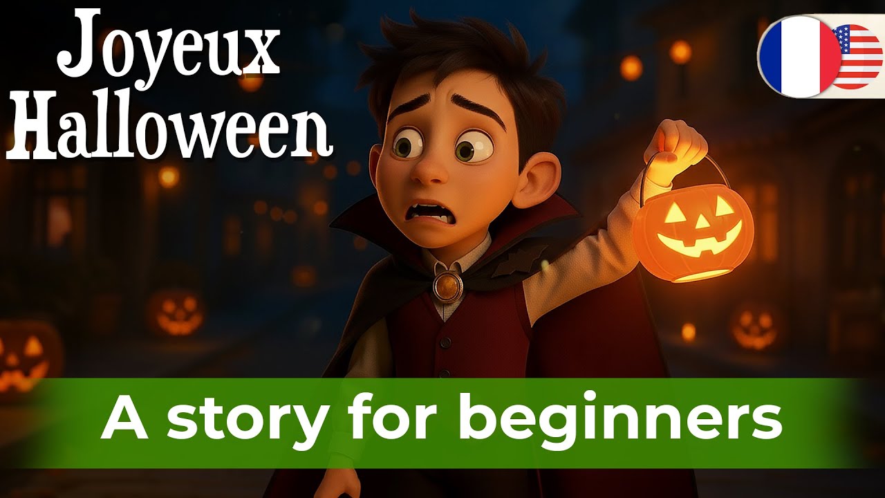 START TO UNDERSTAND FRENCH with Short Story (A1-A2) -  Joyeux Halloween