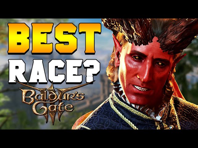 How many races and sub-races does Baldur's Gate 3 have?