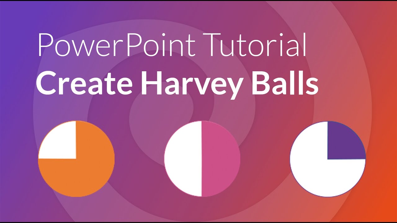 Create Harvey Balls in PowerPoint - Tutorial (2025)