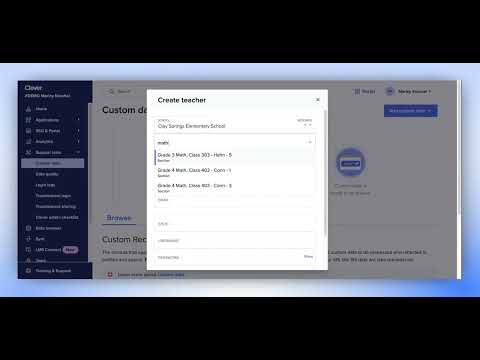 Clever Academy: Creating a custom teacher in Clever