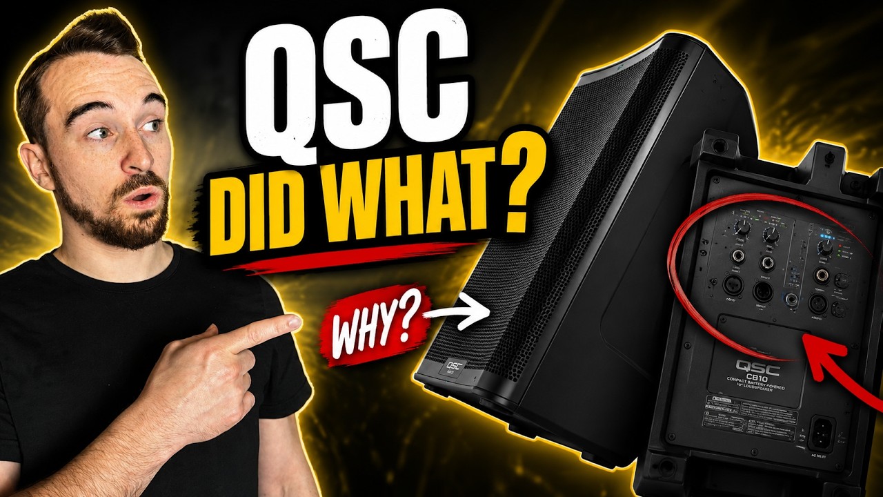 QSC CB10 Review - Battery Powered Speaker