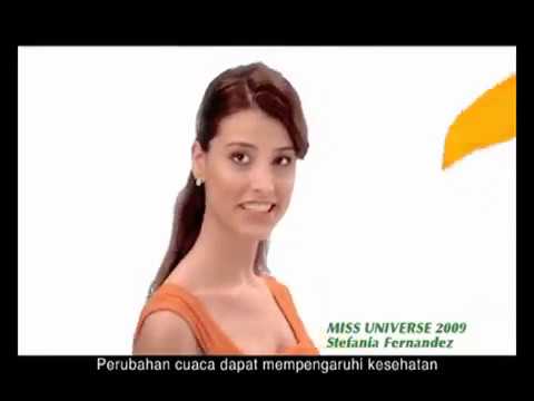YOU.C1000 Vitamin Drink "Super & Graphic Motion" with Stefania Fernandez, Miss Universe 2009