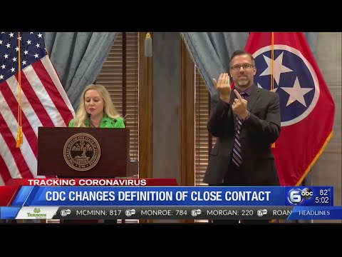 CDC changes definition of close contact, TDH to comply