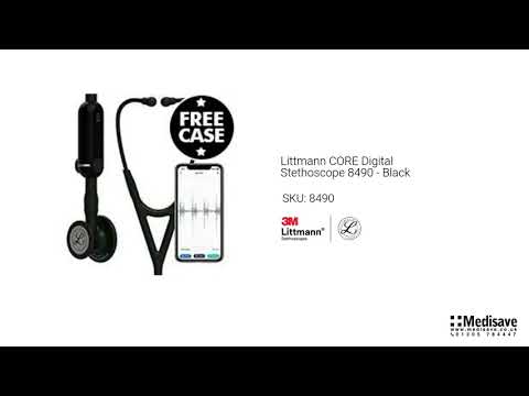 Littmann CORE Digital Stethoscope 8490 Black 8490