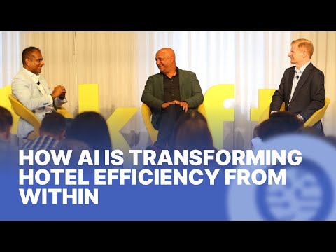 Naveen Manga & Kurien Jacob at Skift Data + AI Summit 2025 | How AI Is Transforming Hotel Efficiency