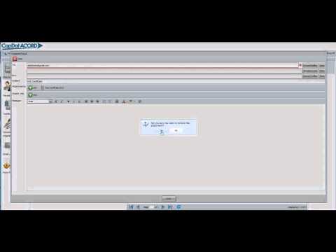 How to Email ACORD Forms from Cap Dat ACORD