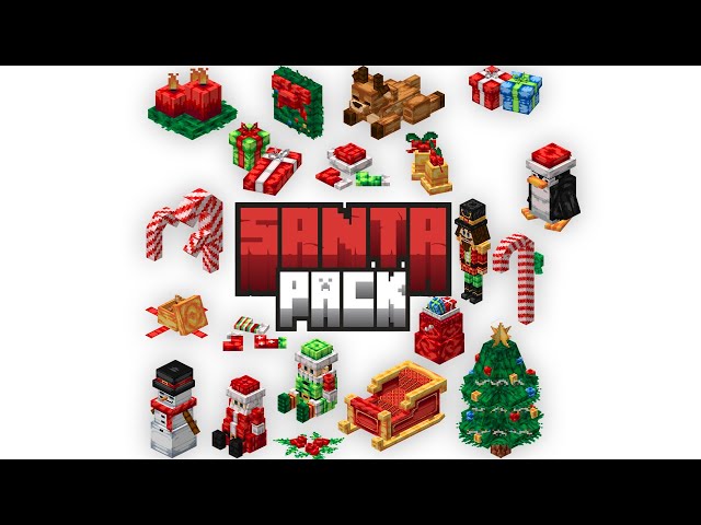 Santa Decoration Pack Minecraft Texture Pack