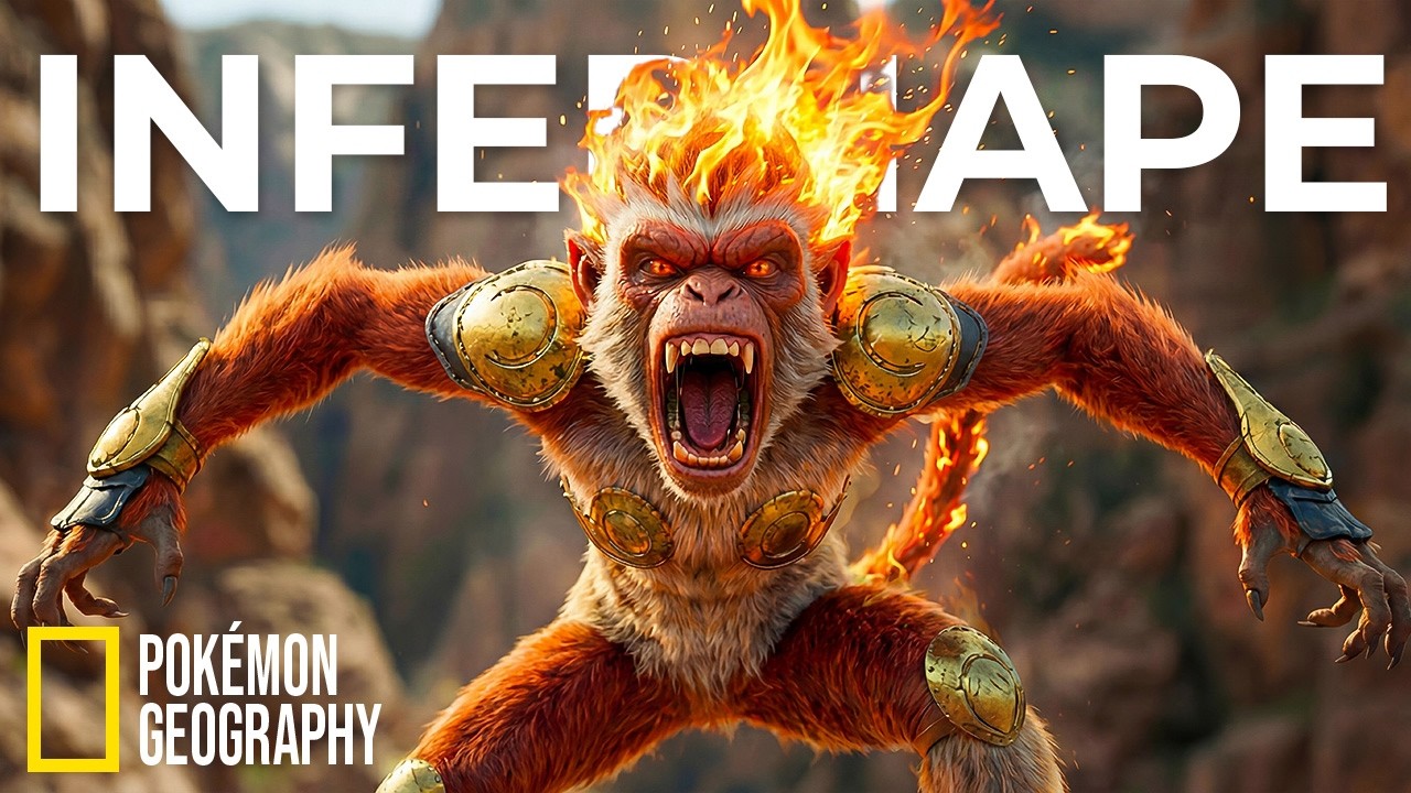 NatGeo Planet: Warrior of the Sun | Infernape: The Unstoppable Flame (Real-Life Pokémon)