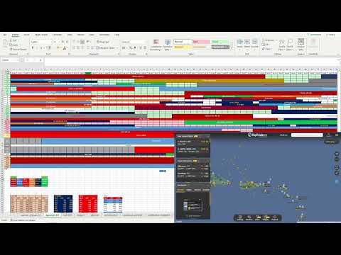How to make a Schedule for your Model Airport!