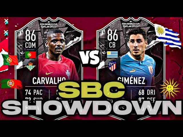 Fifa 23 Gimenez And Carvalho Showdown Sbcs How To Complete Estimated
