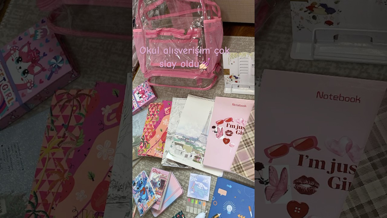 #benlik #cute #slay #books #school #alışverişim 🛍️🎀🫠🤭🥰￼