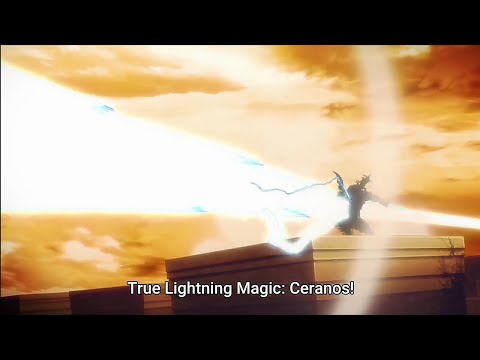 luck's true lightning ⚡ magic/true lightning magic:ceranos/black clover
