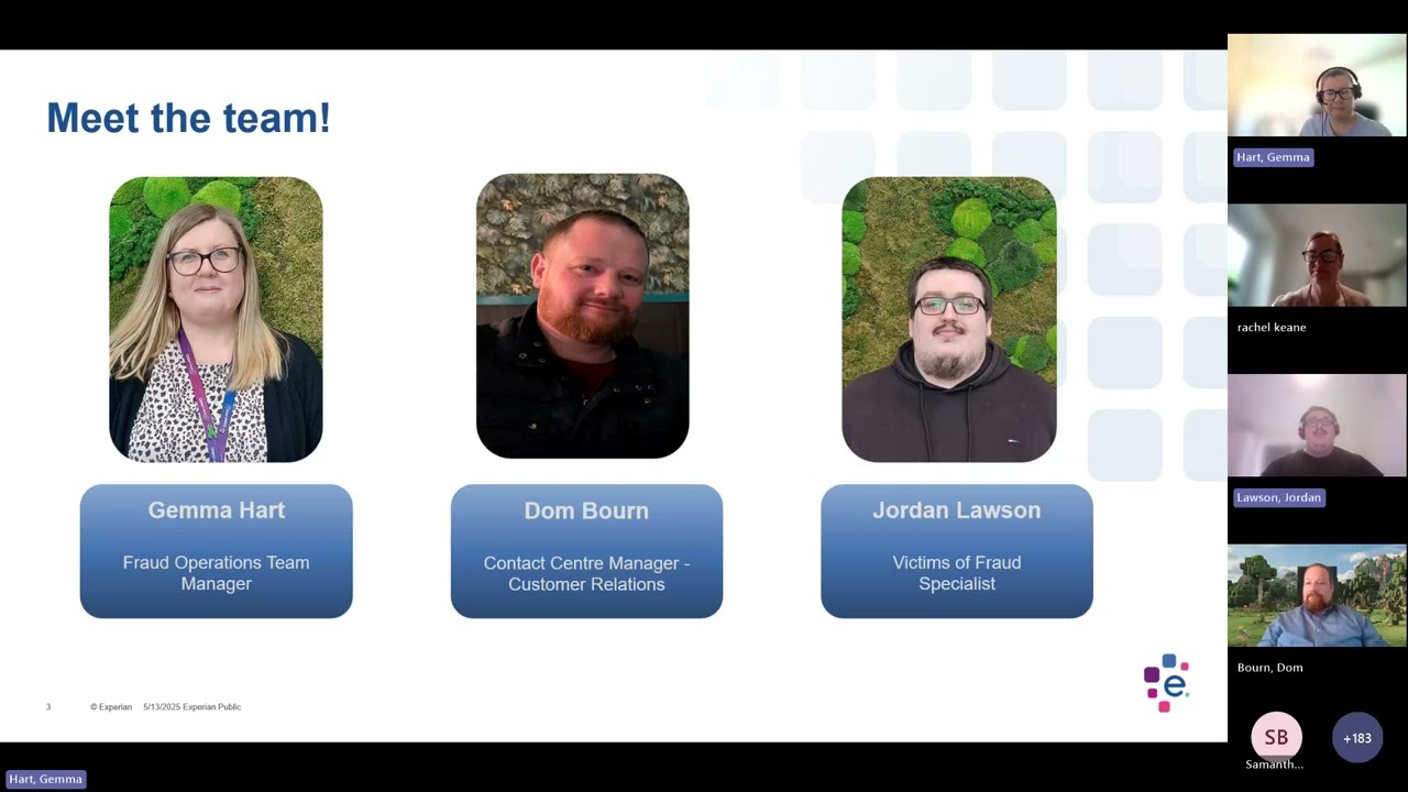 Digdata - Experian First Step career challenge live session