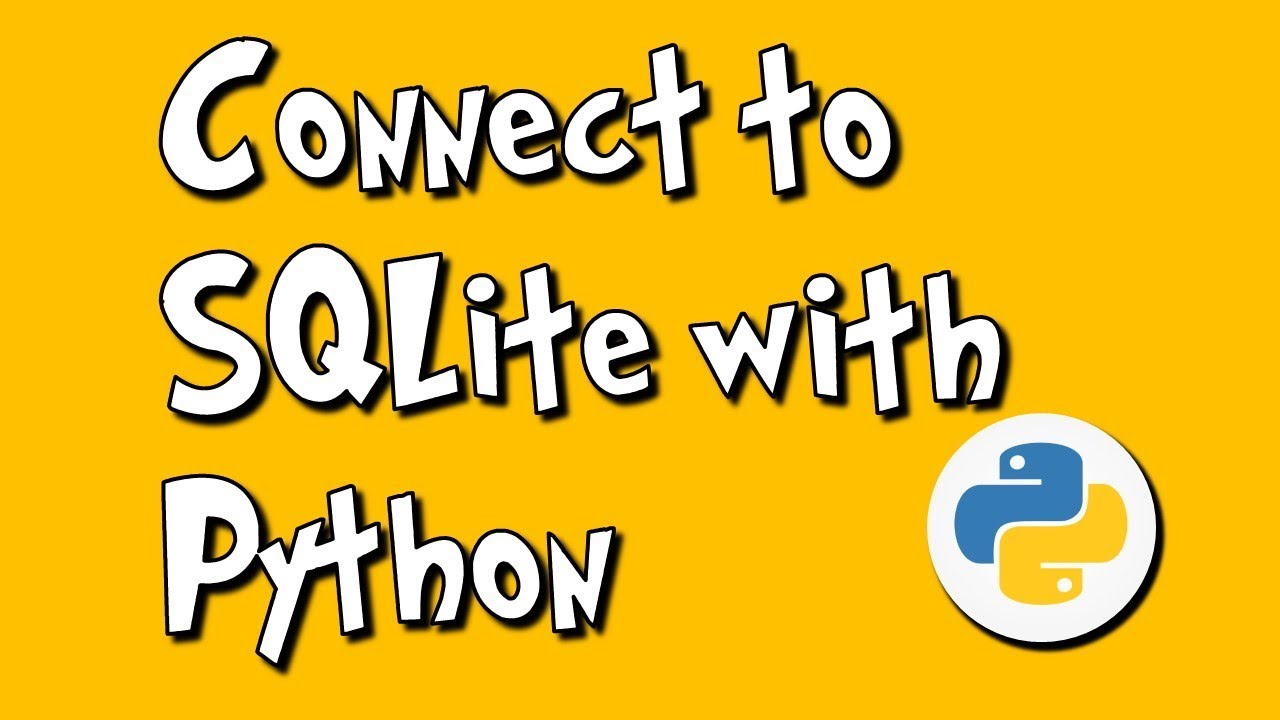 Connect to SQLite with Python