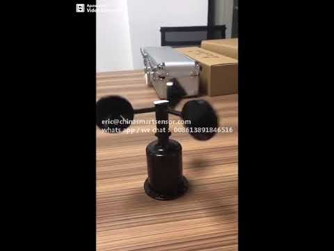 Three cup anemometer, wind speed sensor, wind speed transmitter, anemometer, wind vane
