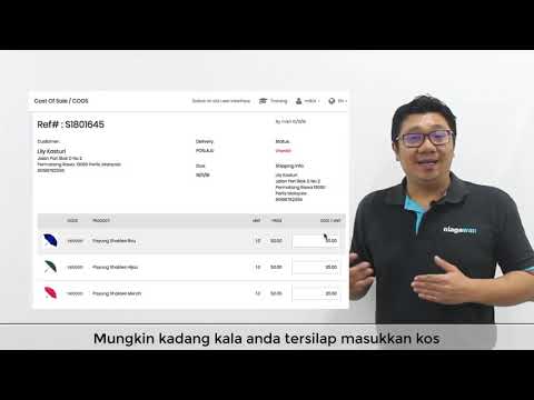 Niagawan - Cara Mudah Kira Untung Kasar dengan COGS